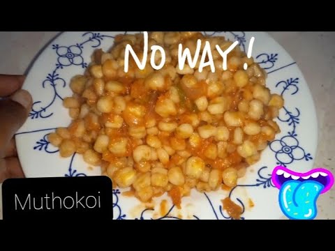Hot to cook Mothokoi a kenyan dish from the Akamba community. ||AFRICAN ...