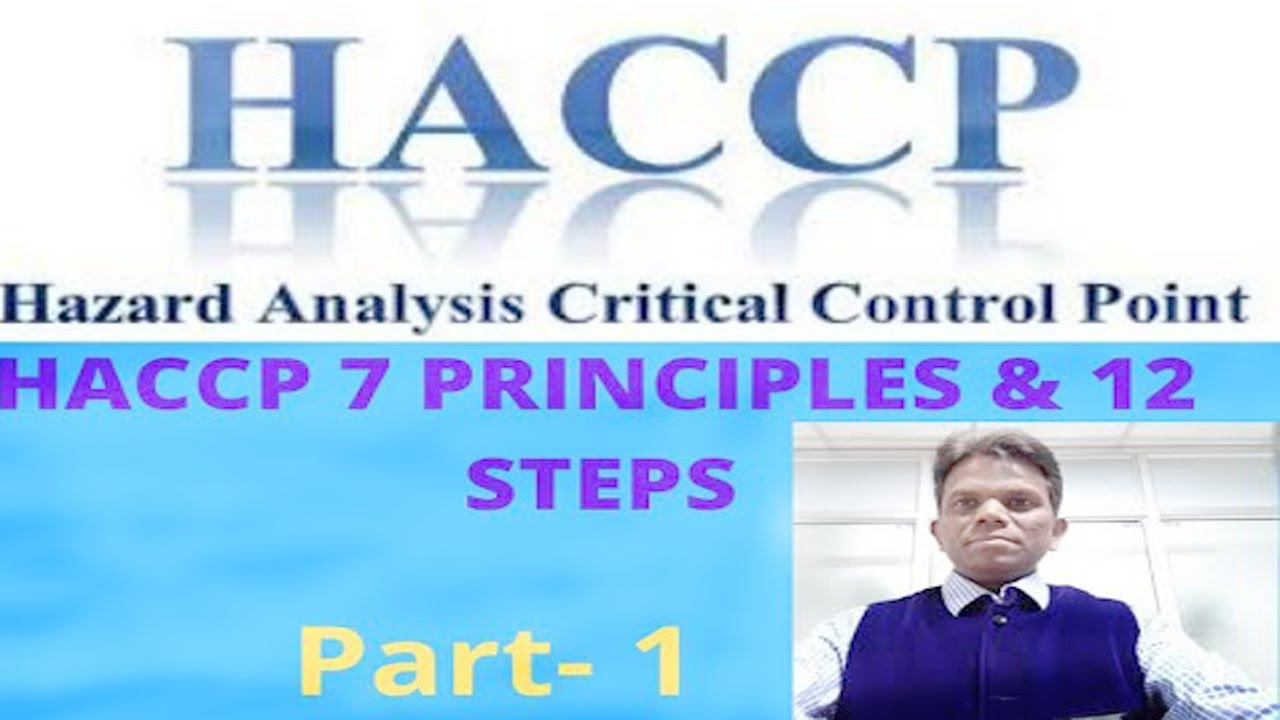 HACCP 12 steps & 7 principles part 1 - YouTube