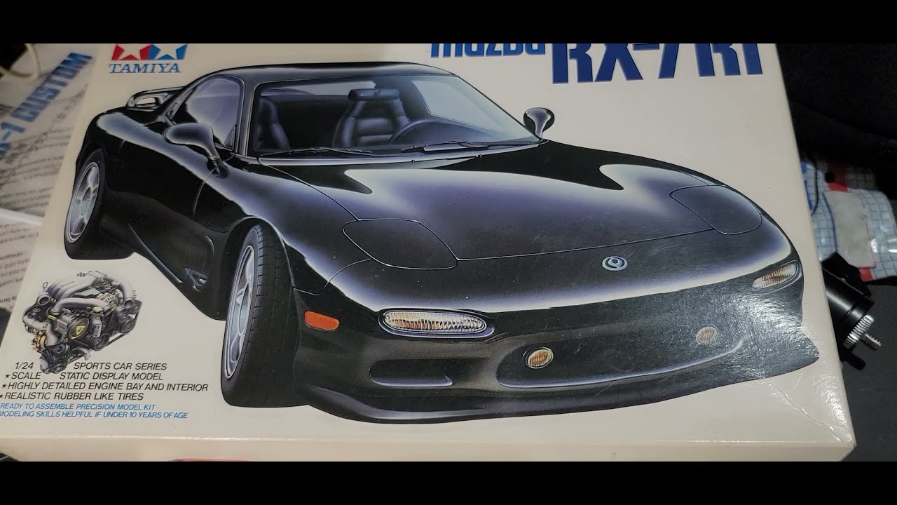 Tamiya mazda rx7-r1 part 11 - YouTube
