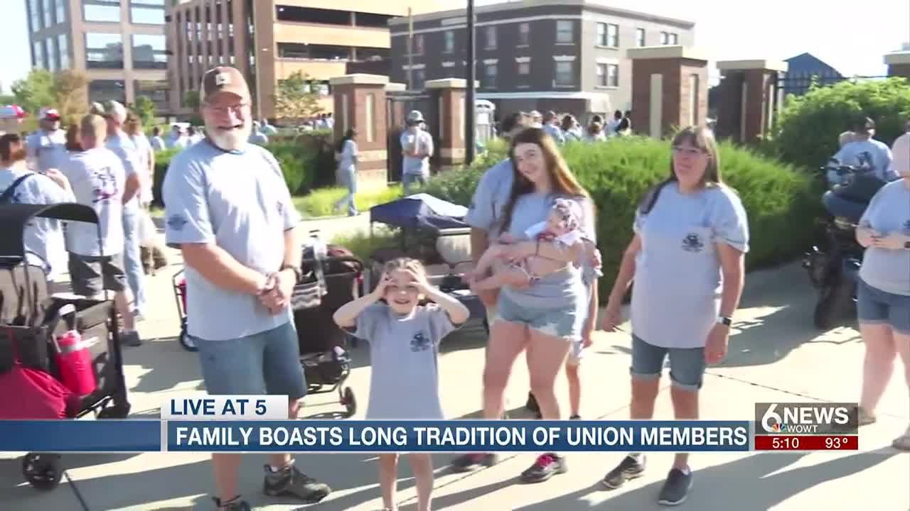Omaha family boasts long tradition of union members - YouTube