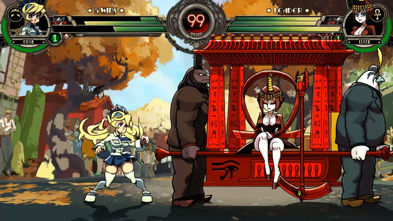 Skullgirls 2nd Encore: Survival Mode feat. Filia, Parasoul, and ...