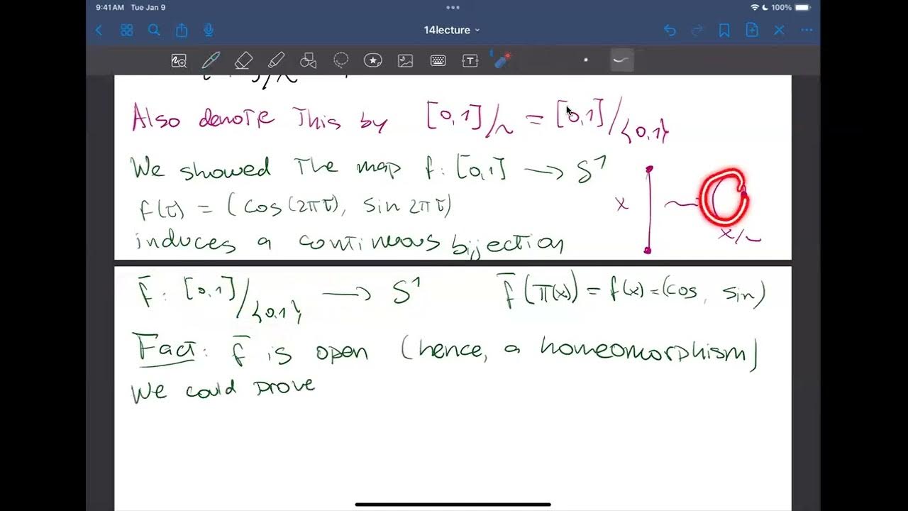 Lecture 14. Quotient spaces: examples - YouTube
