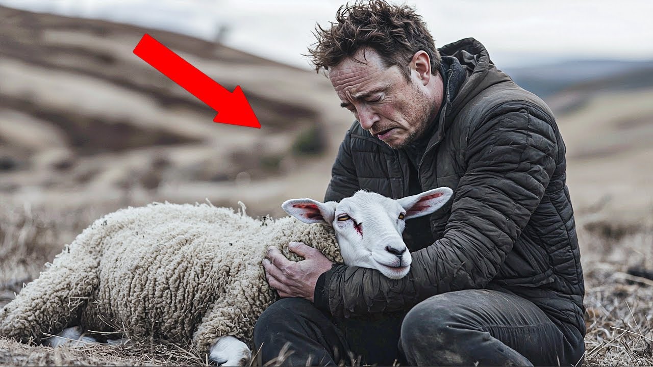 What Elon Musk Did When He Found A Dying Sheep Will Make You Cry! - YouTube