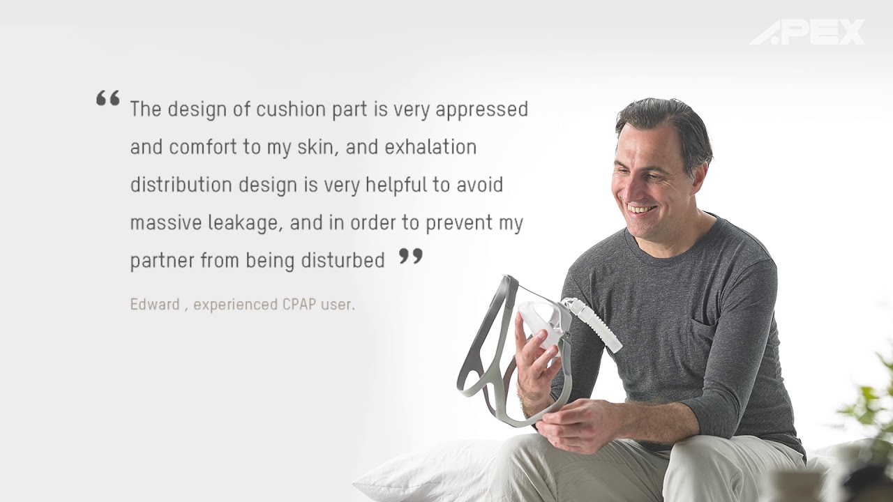 APEX | WiZARD 3 Series Snap-on Cushion | APEX WiZARD CPAP Mask ...