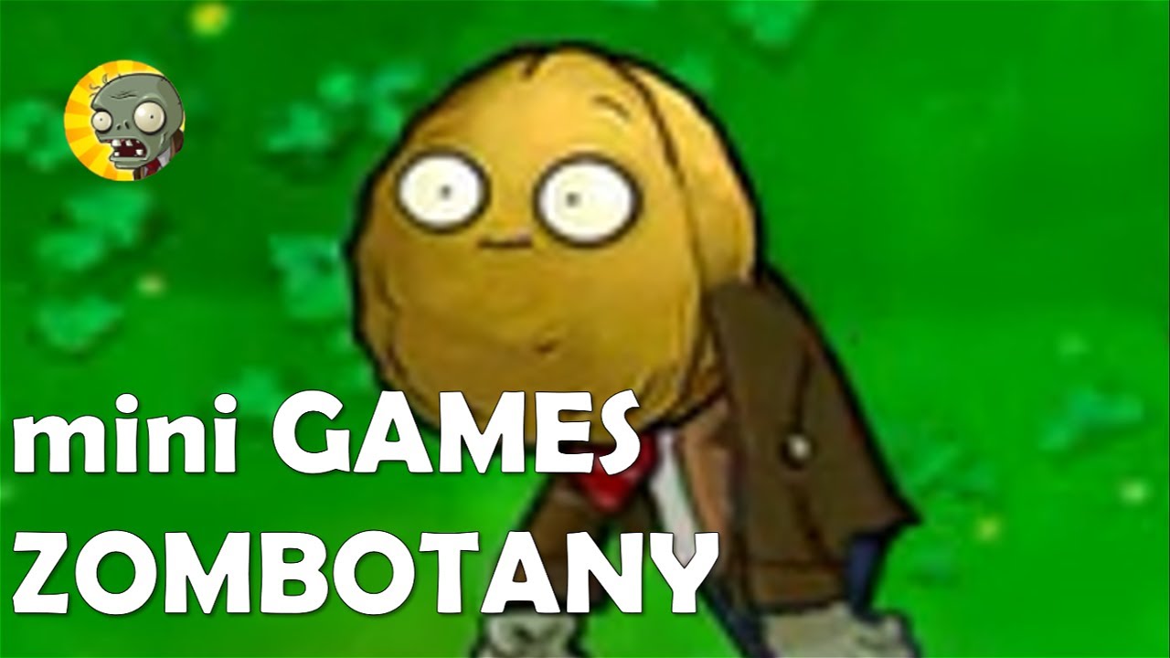 Plants vs. Zombies MINI GAMES Gameplay Walkthrough - ZOMBOTANY (FULL ...