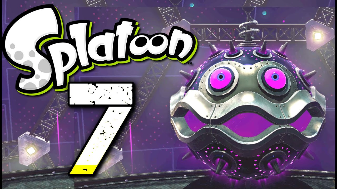 SPLATOON STORY-MODUS Part 7 Boss: Oktovolvers Routine rollen [Deutsch ...