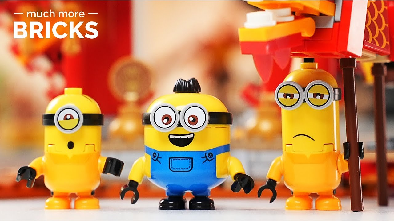 LEGO 75550 Minions Kung Fu Battle - Speed Build! - YouTube