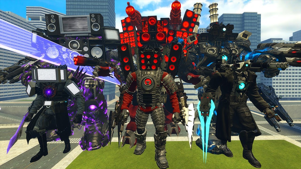 TV MAN BULK, CAMERAMAN BULK AND SPEAKER MAN BULK VS ALL 1-71 SKIBIDI ...