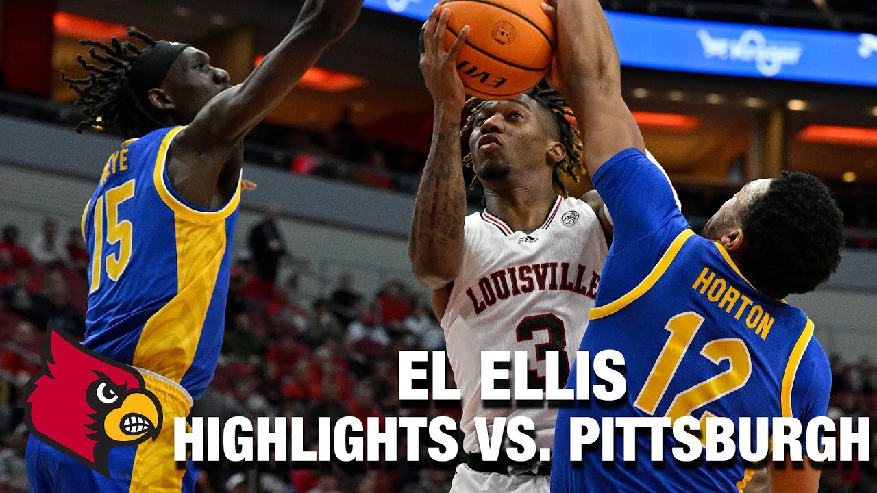 Louisville's El Ellis Comes Up Huge In 2nd Half Of Win - YouTube