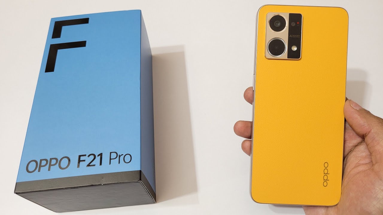 OPPO F21 Pro Unboxing - 64MP Triple Rear Cameras + 90Hz AMOLED Ultra ...