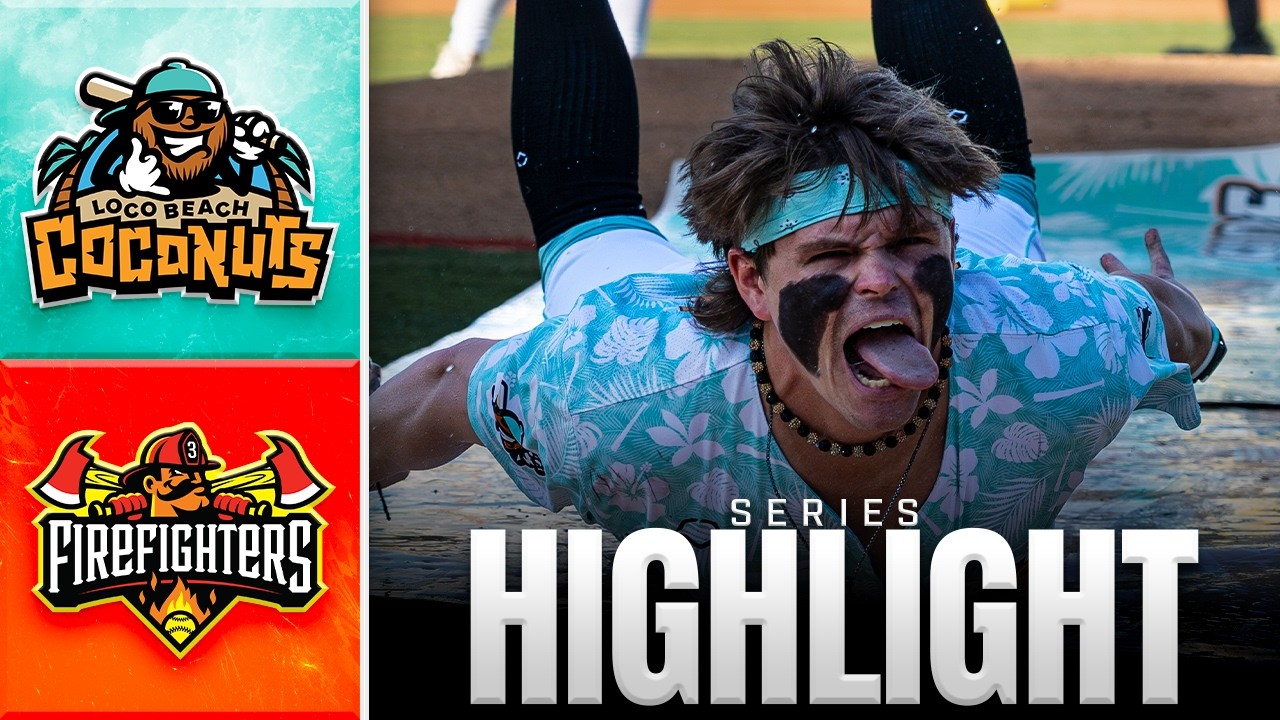 Firefighters vs. Loco Beach Coconuts HIGHLIGHTS | Wichita, KS - YouTube
