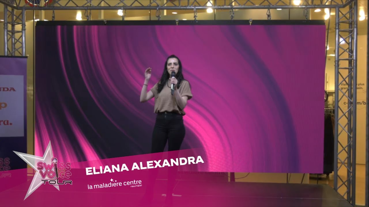 Eliana Alexandra - Swiss Voice Tour 2023, La Maladière Centre - YouTube