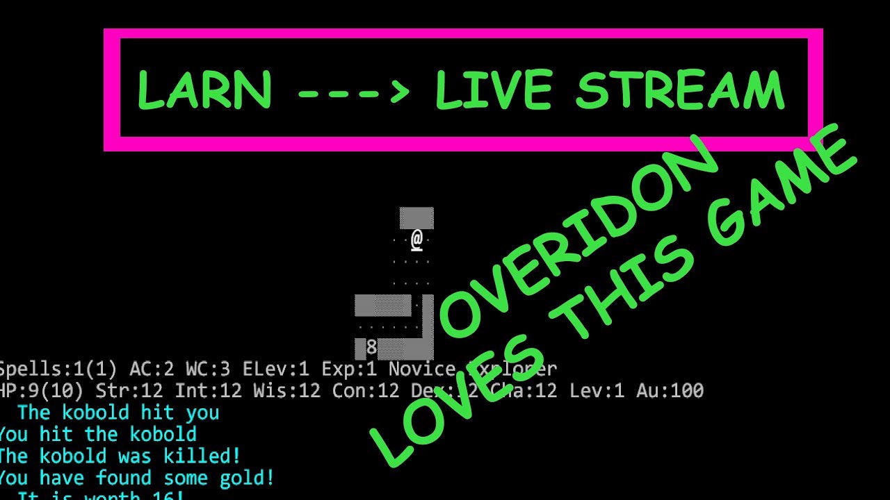 LARN - Live Stream - 1980s game - ASMR - YouTube