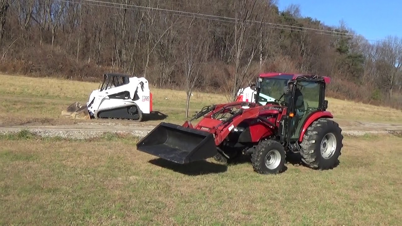 2006 CASE IH DX55 4x4 TRACTOR WITH LOADER - YouTube