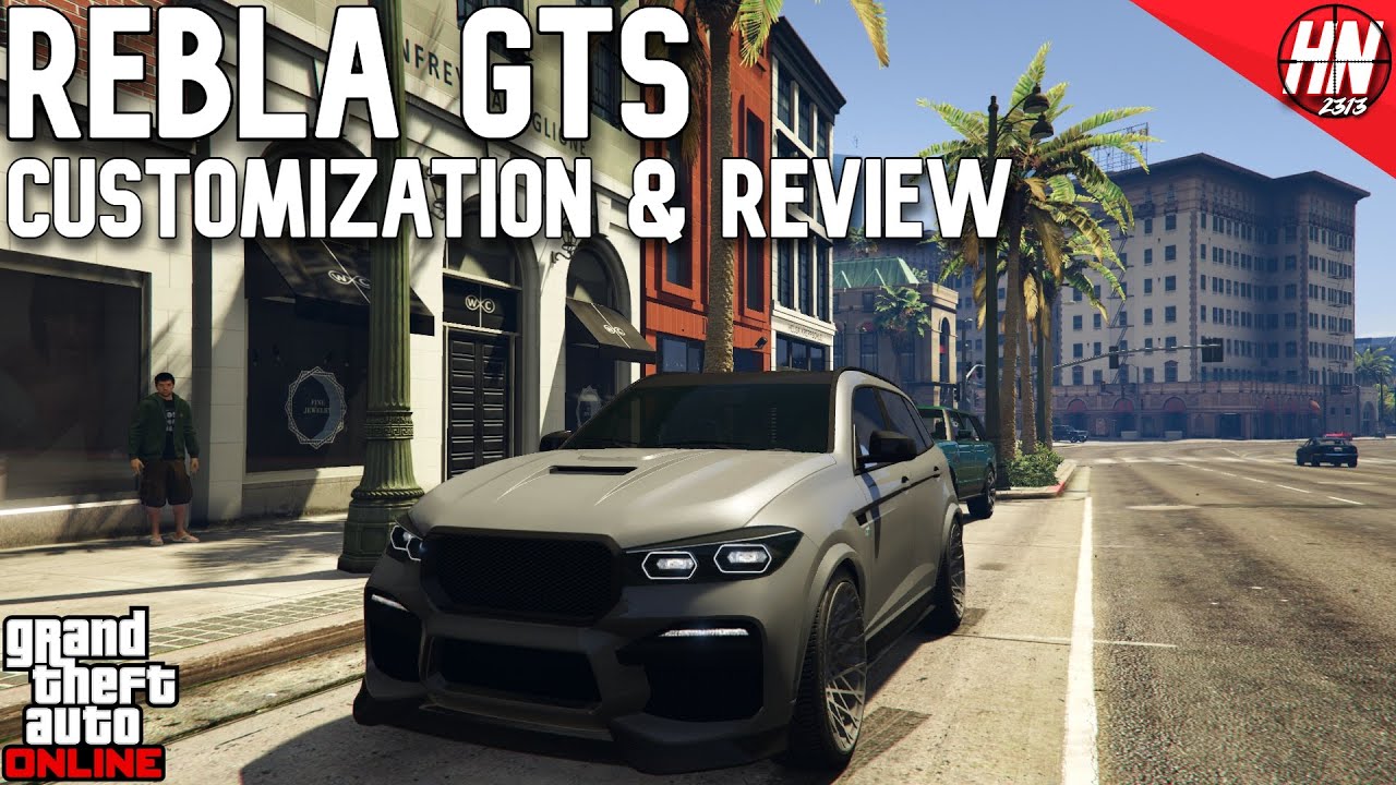 Ubermacht Rebla GTS Customization & Review | GTA Online - YouTube