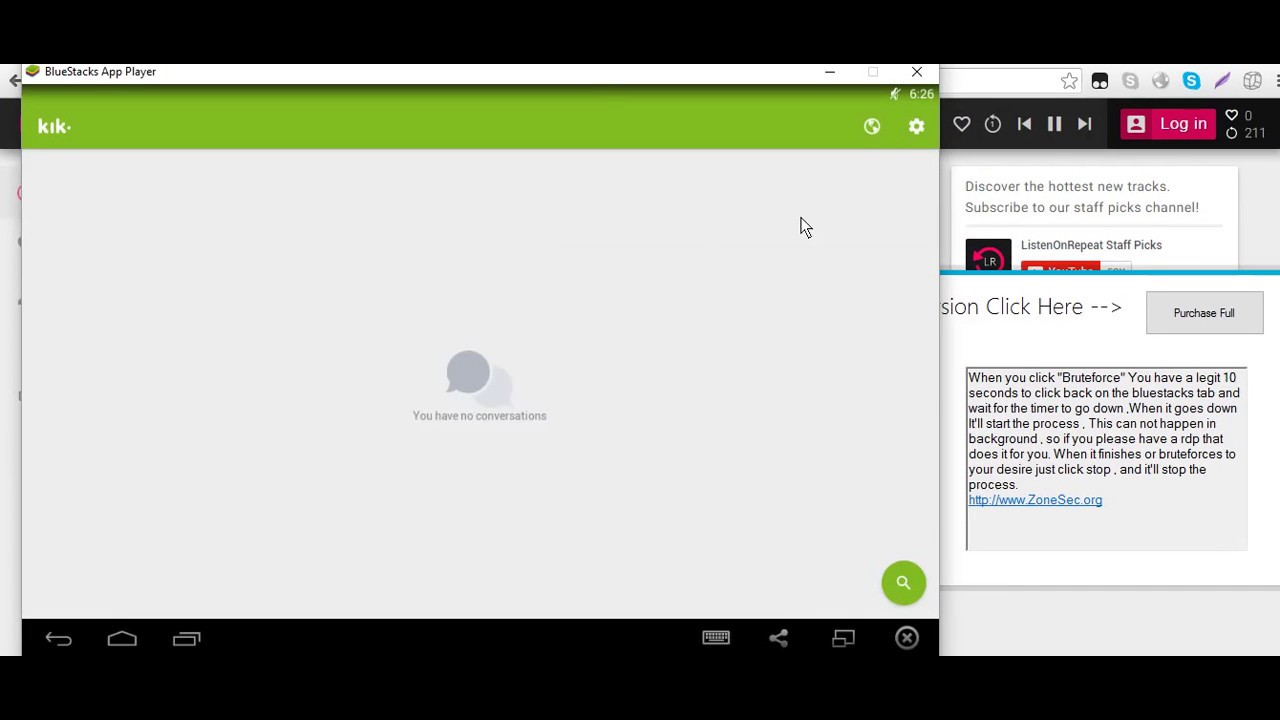 Kik Bruteforcer v1 - DemonForums.net Leak by ~ZoneHax - YouTube