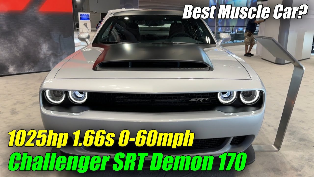 Fastest Production Car ! 2023 Dodge Challenger SRT Demon 170 1025hp ...