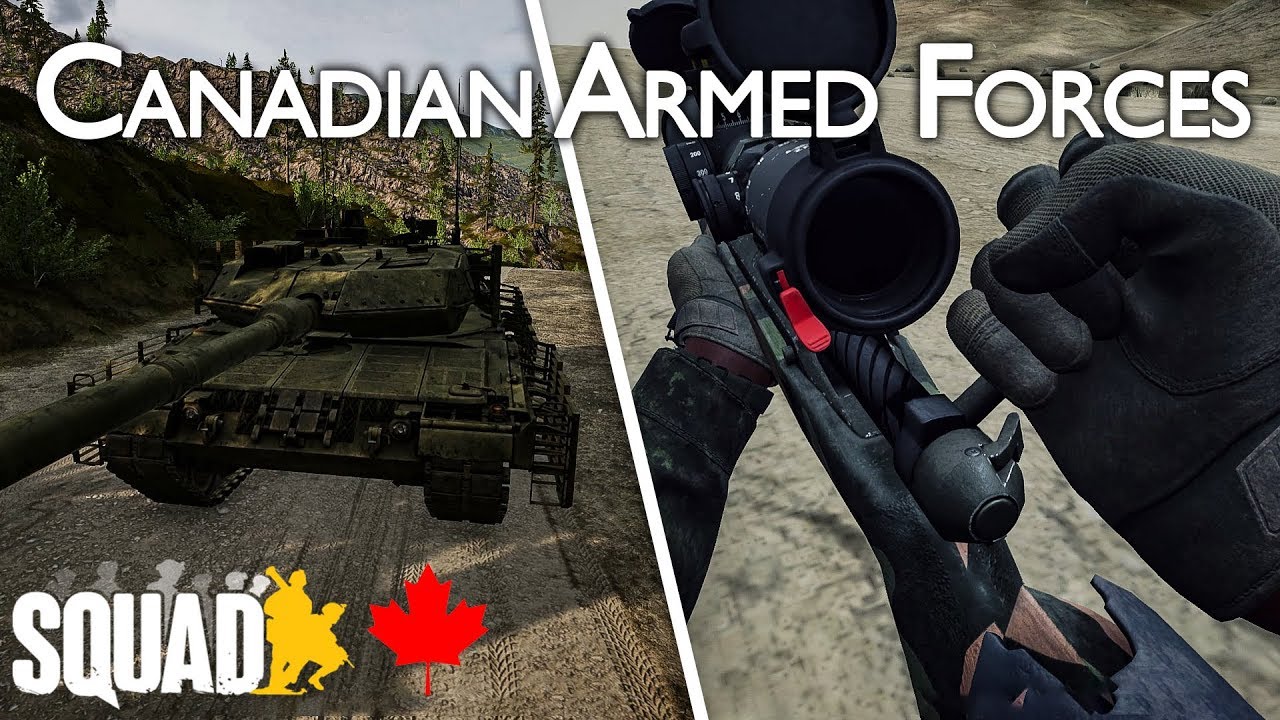 Squad (v15) - Leopard 2A6M, LAV, Bolt-Action Sniper Rifle (CAF DLC ...