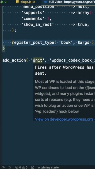 Creating Custom Post Types in WordPress #shorts #wordpress #buntywp - YouTube