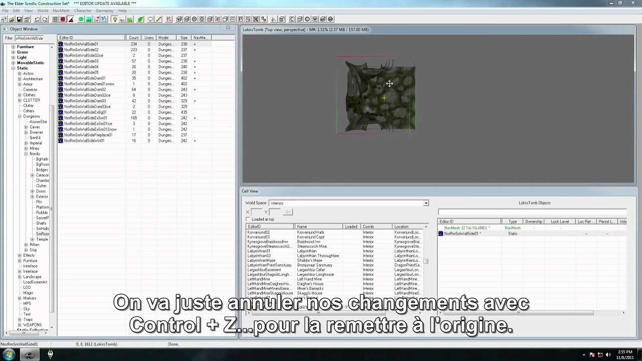 Creation Kit Tutorial Series - Épisode 2 FR - YouTube