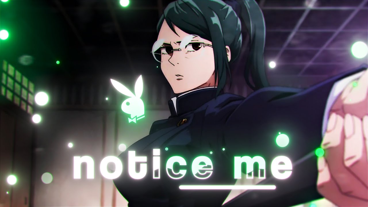 Notice Me 🧛🏿‍♂️ | Jujutsu Kaisen 0 Edit - AMV 4K - YouTube