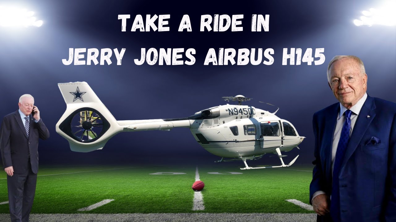 Take a ride in Jerry Jones Airbus H145 - YouTube