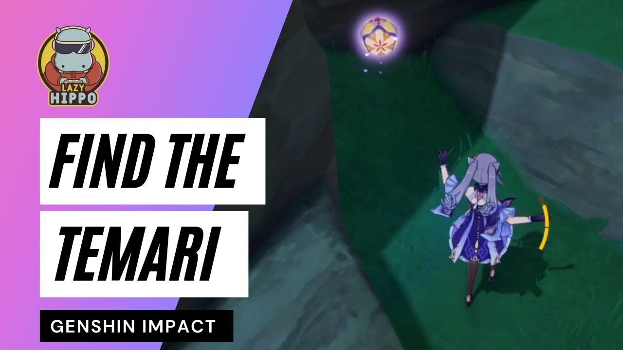 Temaria Location - Find the Temaria Quest - Genshin Impact 2.0 - YouTube