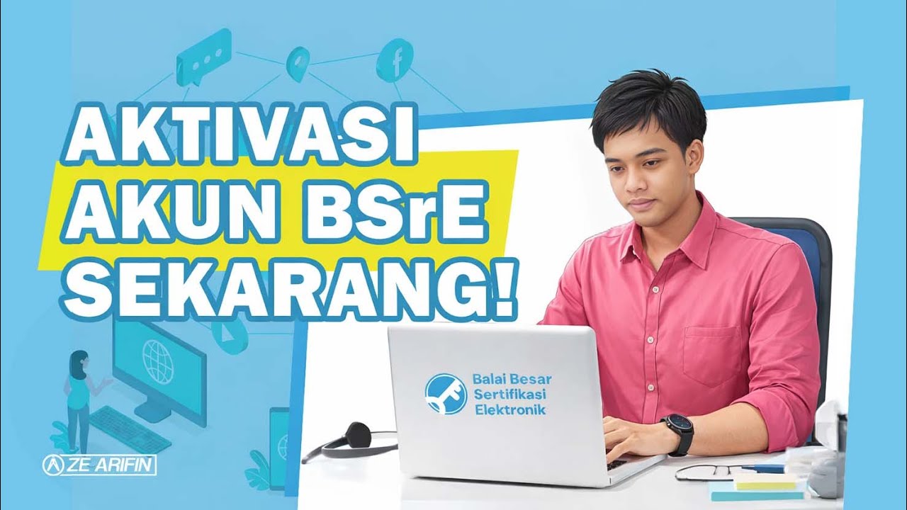 Aktifkan Akun BSrE Untuk Mempermudah Atur TTE - YouTube