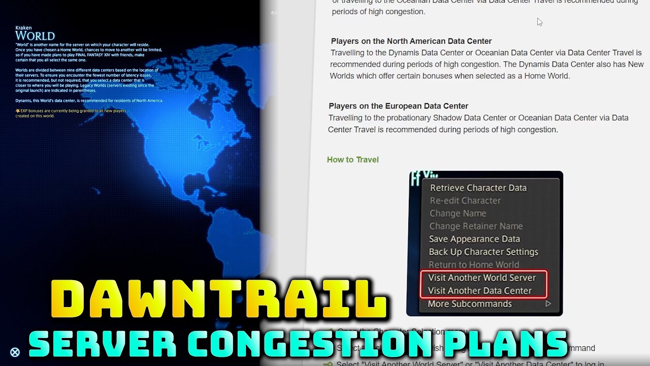 FFXIV: Server Congestion For Dawntrail - Planning Around It & Square ...