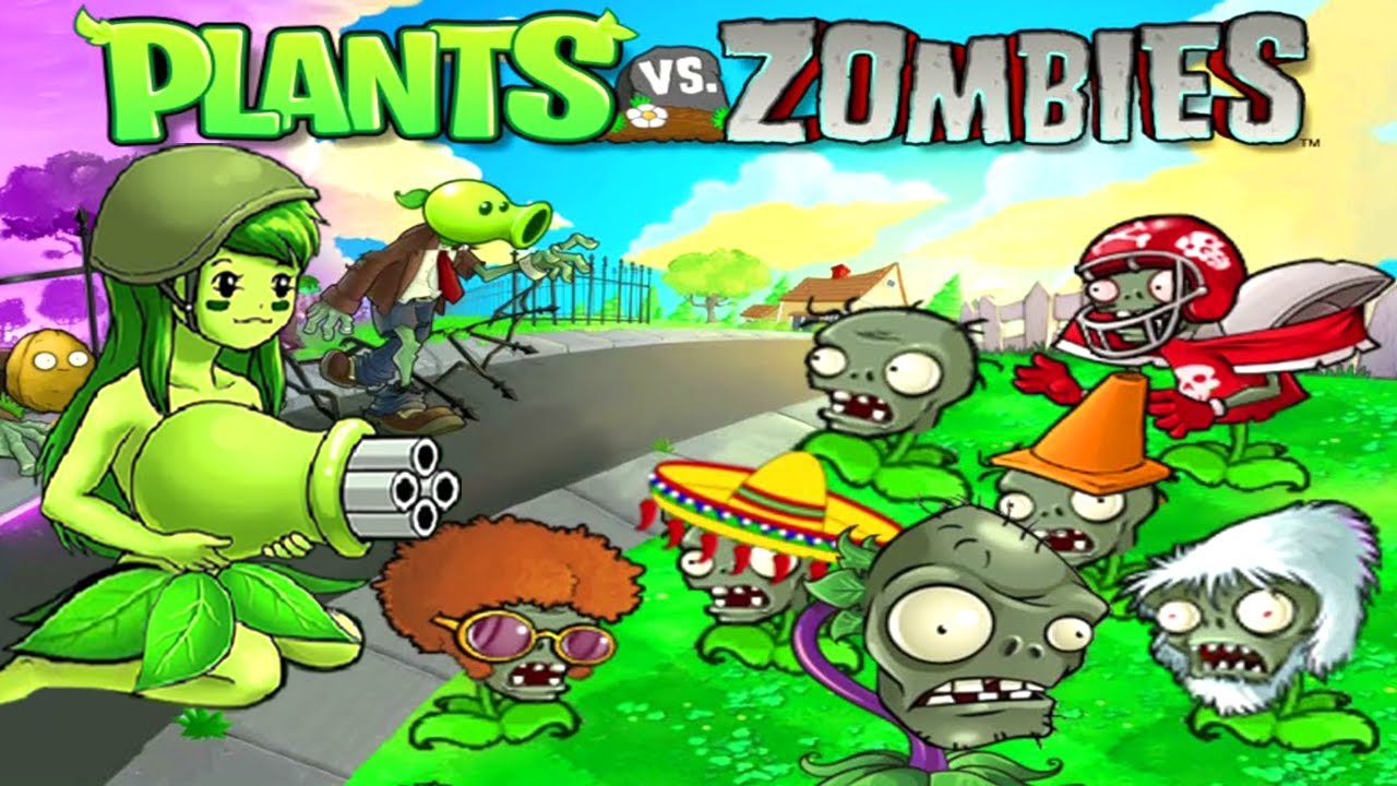 Plants Vs Zombies Zomplants Vs Zombotany Mod Gameplay - Pvz Epic Mod ...