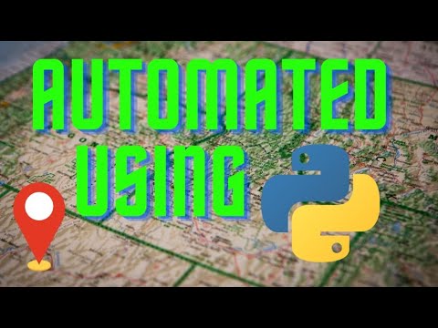 Automate your google map using python| google map bot in hindi/urdu ...