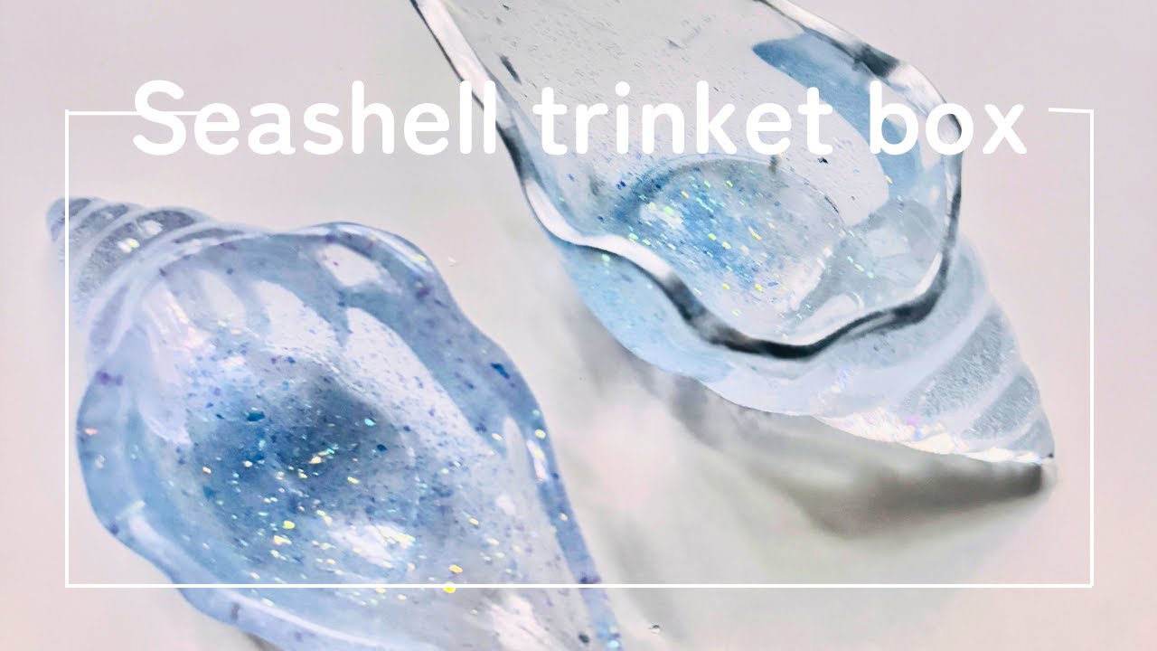 DIY Resin Shell Trinket Dish 🐚 Easy Craft for Summer! 🏖️ - YouTube