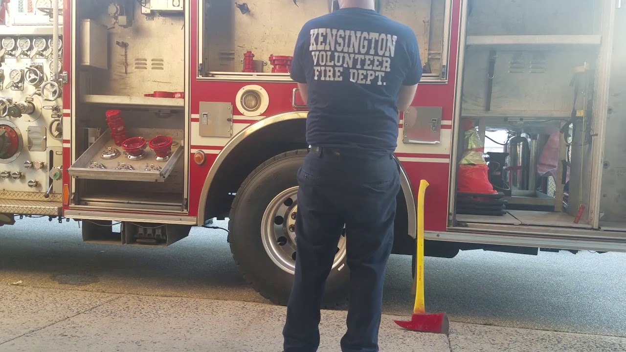 Preparing a Reserve Fire Engine for Service - YouTube