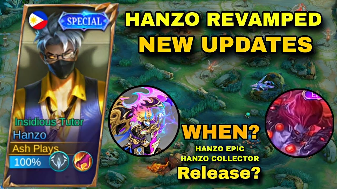 FINALLY!!😱 HANZO 2 NEW SKIN IS COMING!!! (All Revamped Hanzo Skin is ...