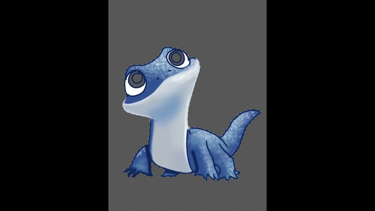 How to Draw Bruni-- Frozen II(^o^) - YouTube