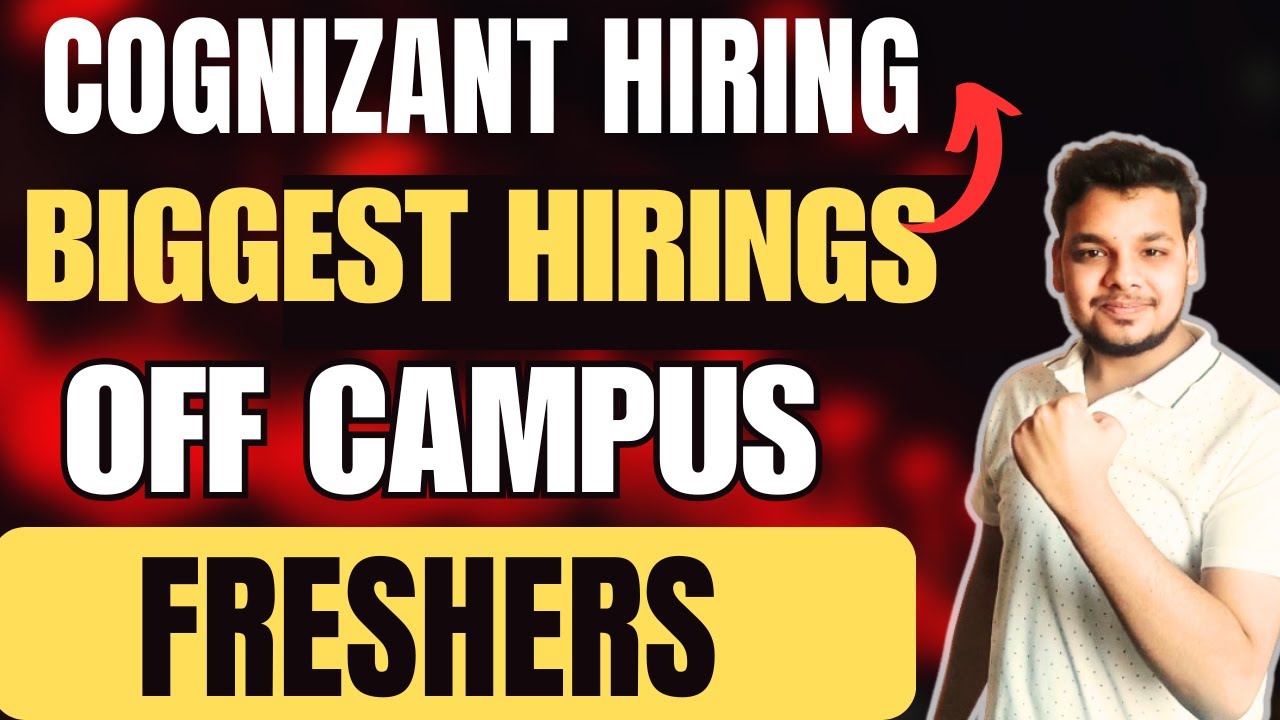 Cognizant Official Programmer Analyst Hiring | OFF Campus Drive | 2025, 2024 Batch Hiring - YouTube