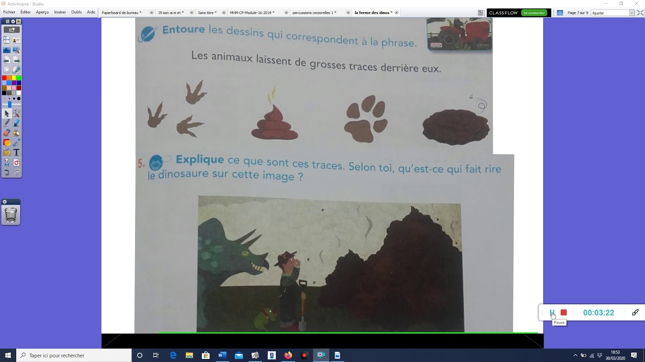 mardi 31 mars la ferme des dinos 2 - YouTube