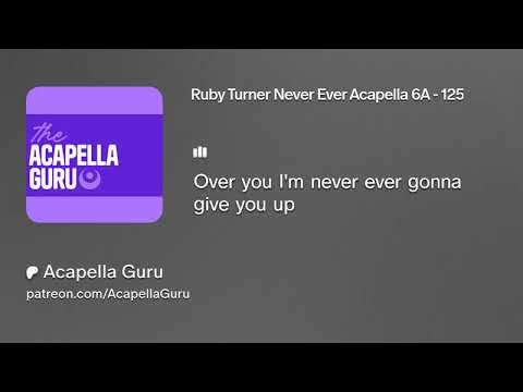Ruby Turner Never Ever Acapella - YouTube