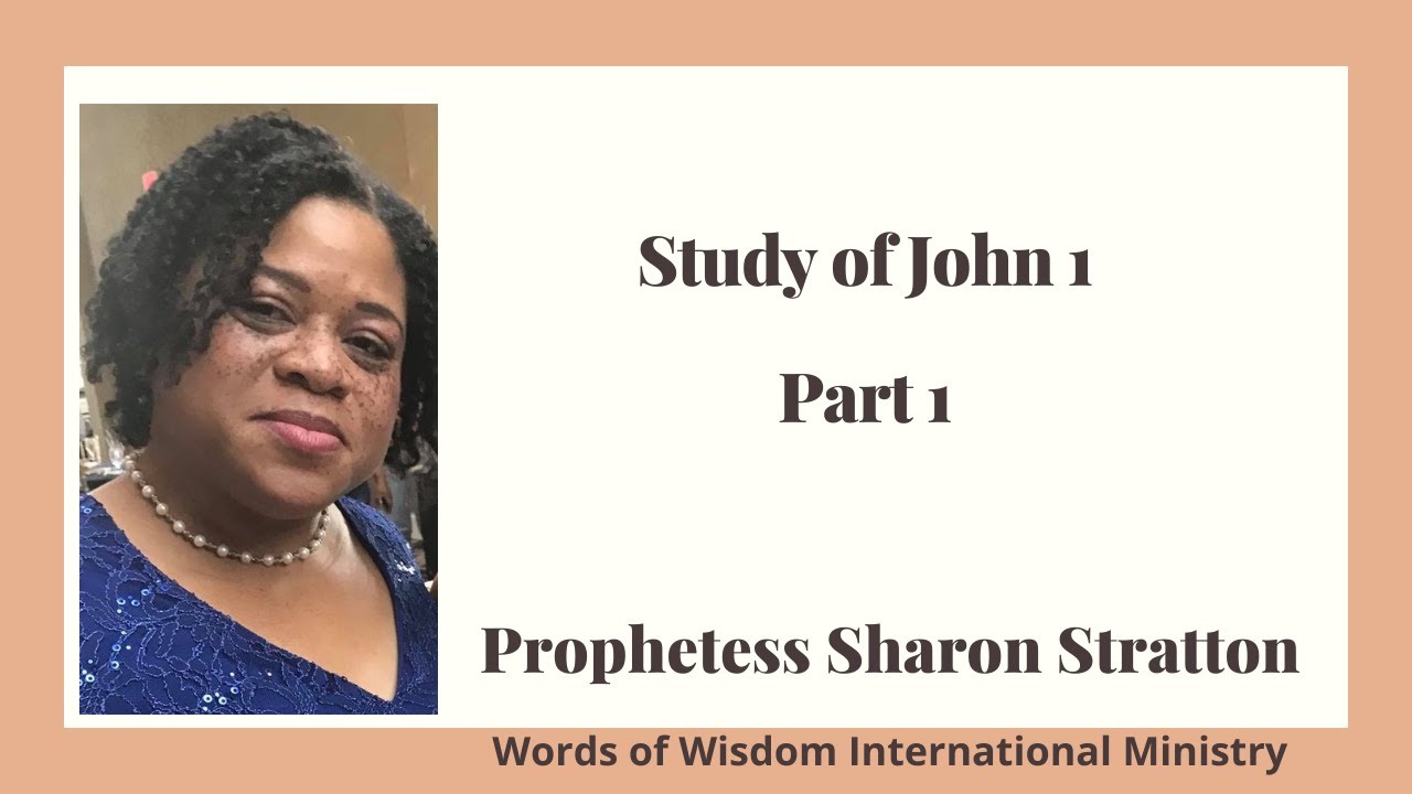 Study of John 1:19-34, Part 2 (NKJV) with Sharon Stratton; Jesus Is the ...