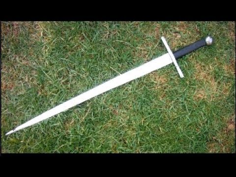 Make this sword with minimal forging! - YouTube