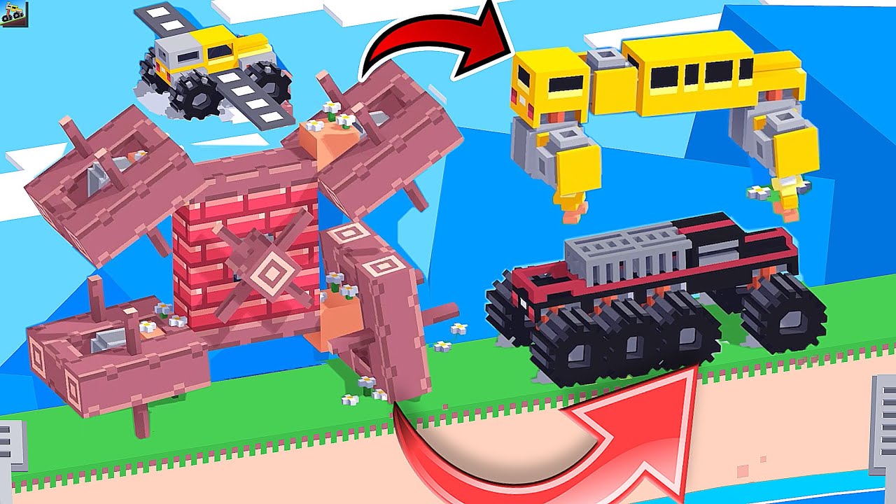 Fancade.Drive Mad Vehicular Odds.All Lavels Gameplay Walkthrough ...