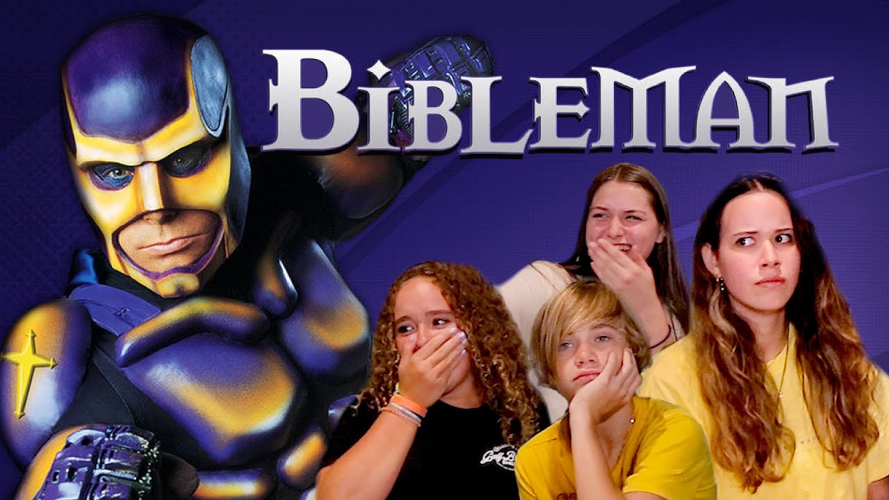 We watched BibleMan for the first time...| Coastline Students React ...