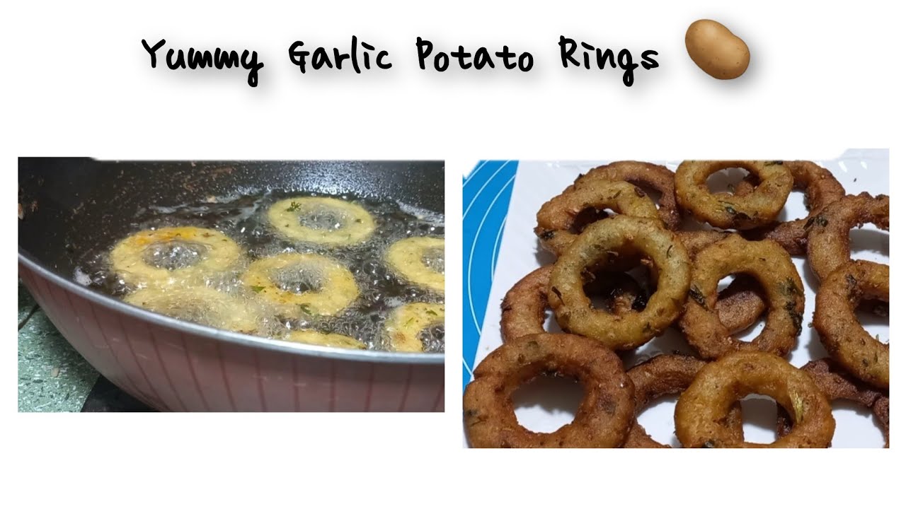 Garlic Potato Rings - Potato Rings - Homemade Recipe - Youtube Video # ...