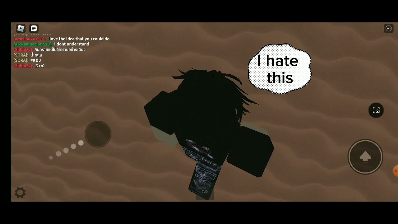 playing eat sand|roblox eat sand - YouTube