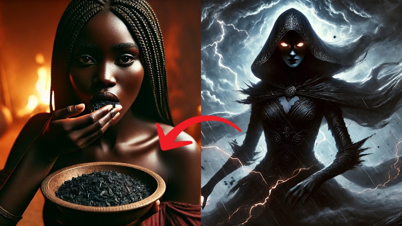 SHE ATE ONLY ASHES TO AVOID THE WITCH'S SPELL!😱 #africanfolktales # ...
