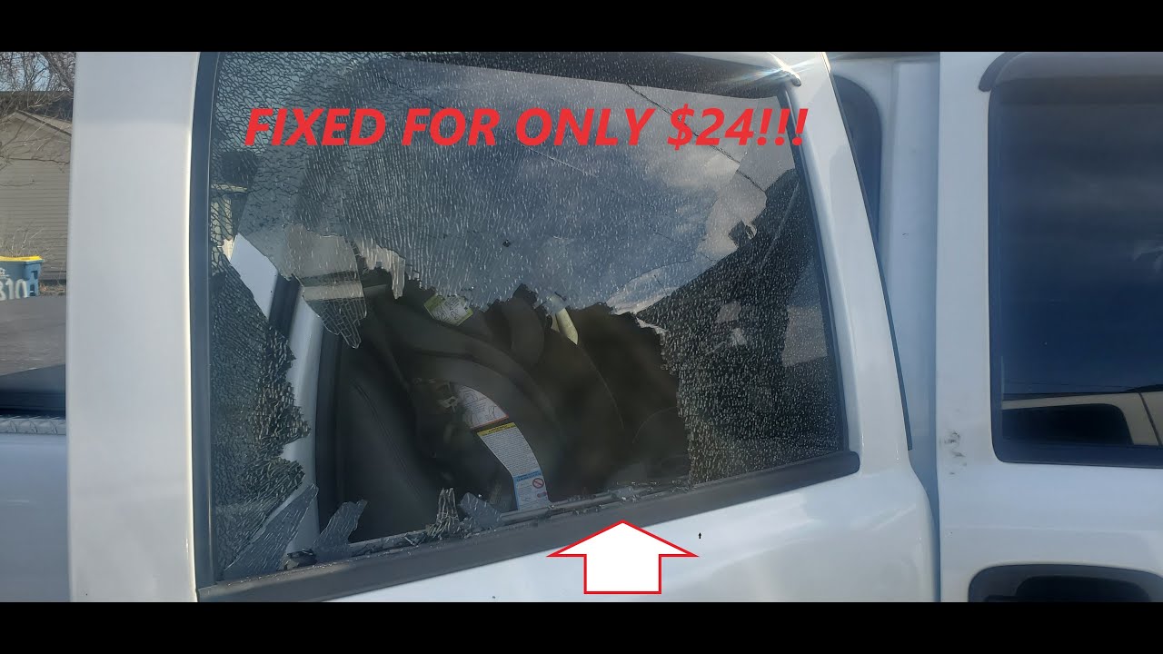 CREW CAB SILVERADO & SIERRA REAR WINDOW INSTALL (SAVED $325!!!) - YouTube