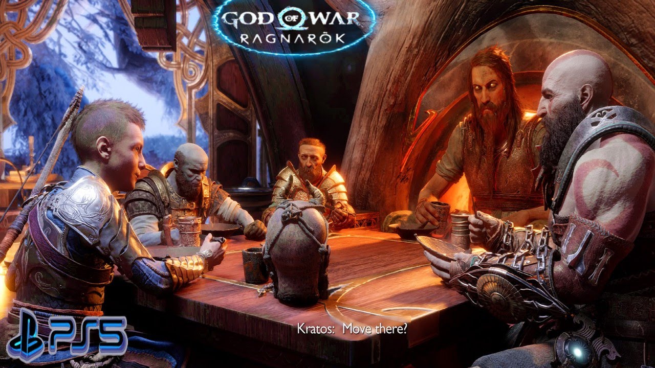 God Of War Ragnarok | Dinner Eat Sindri,s House 🏠 | PS5 Gameplay - YouTube