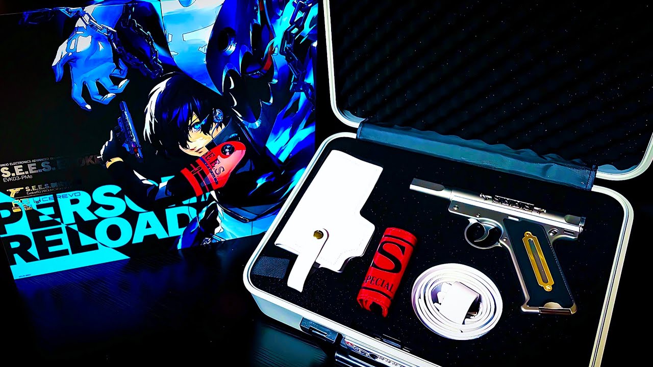 【開封紹介】Cerevo「S.E.E.S.制式召喚器」のクオリティが凄すぎた【ペルソナ3 リロード】 - YouTube