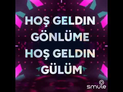 Hoş geldin gülüm Emrah karaoke