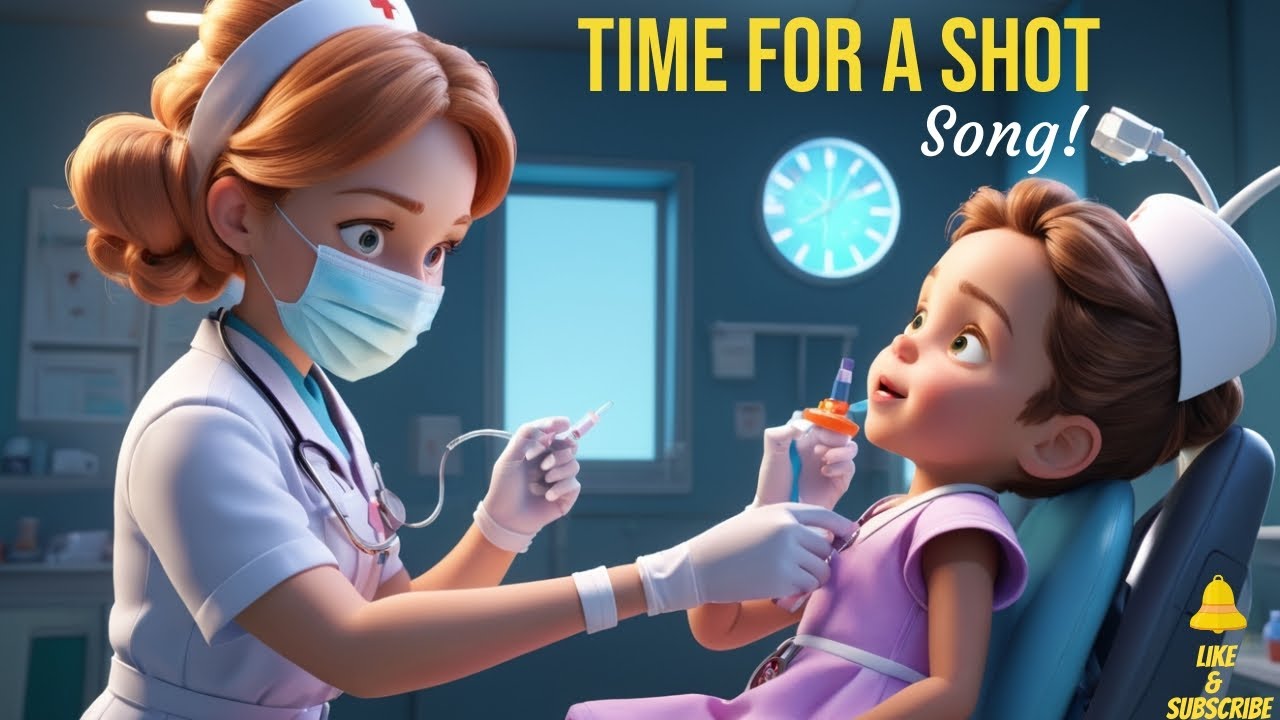 Time for A Shot Song | Nursery Rhymes and Kids Songs - YouTube